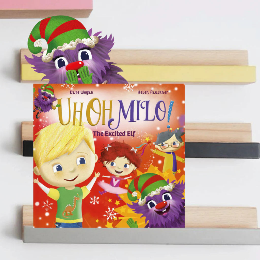 Uh Oh Milo! The Excited Elf Storybook – Cash for Kids